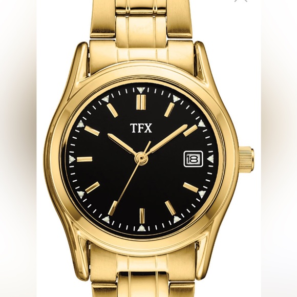 Bulova | Accessories | Tfx By Bulova Gold Colored Stainless Steel Watch ...